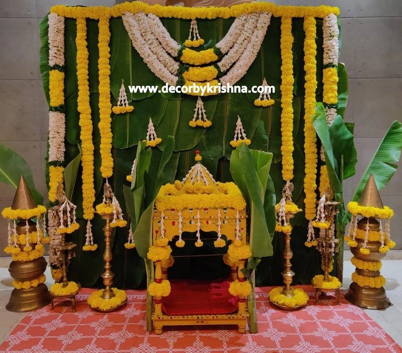 Satyanarayana Swamy Pooja Decoration