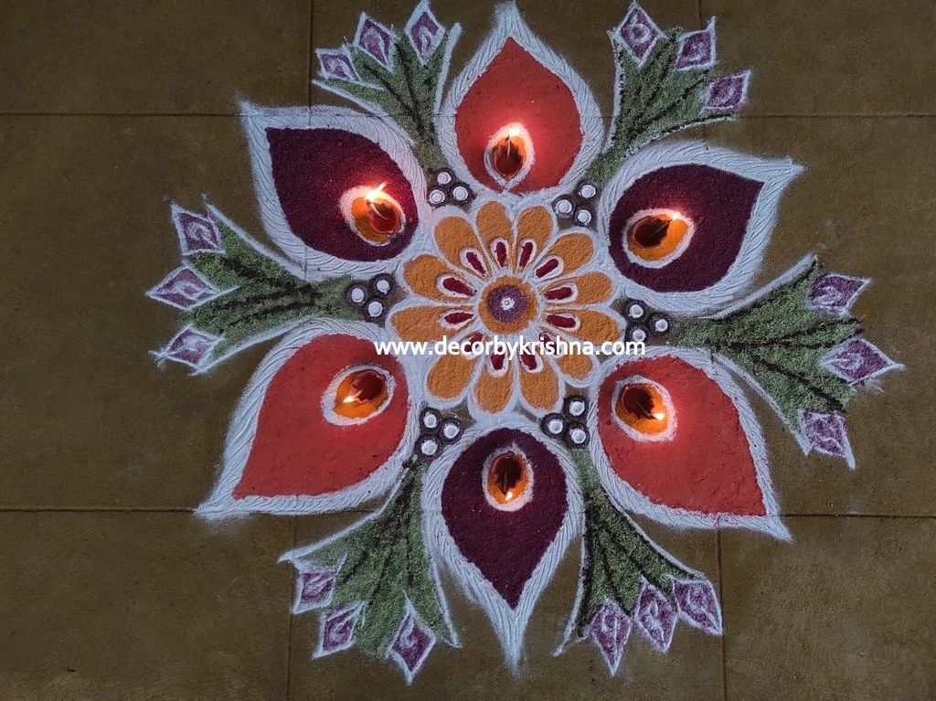 Is saying "No" to a chemical Rangoli/kolam a difficult choice?