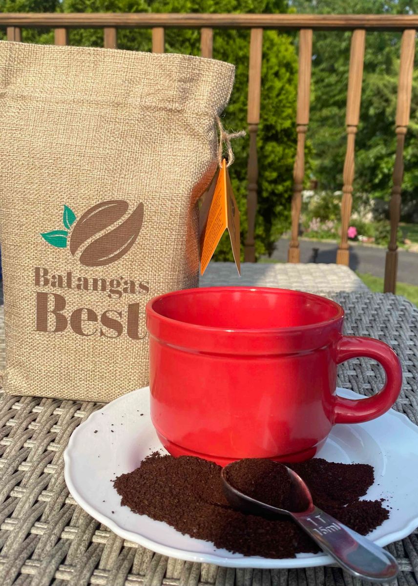 Ground Coffee: 0.75lb Kapeng Barako Medium Dark Roast