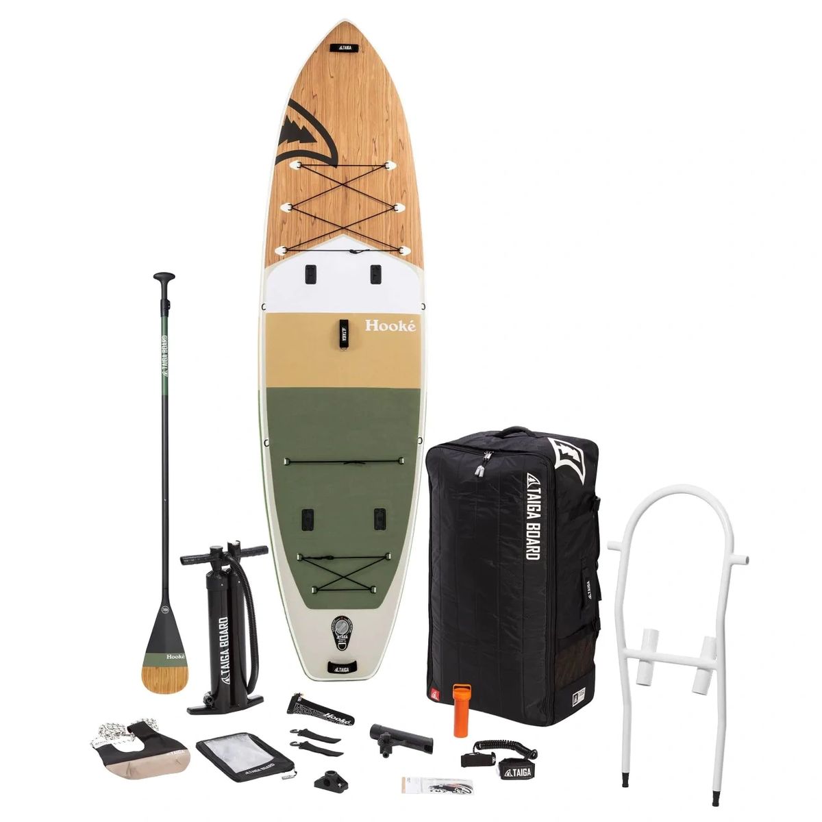 PADDLE BOARD GONFLABLE - HOOKÉ AIR 11'6 - KIT DE PÊCHE DELUXE