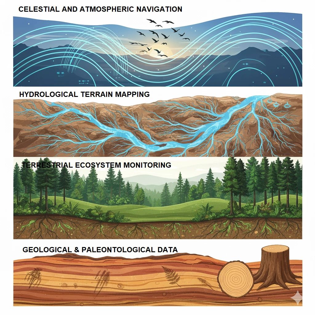 Nature’s Built-in Geospatial Framework: Decode Digitize & Amplify