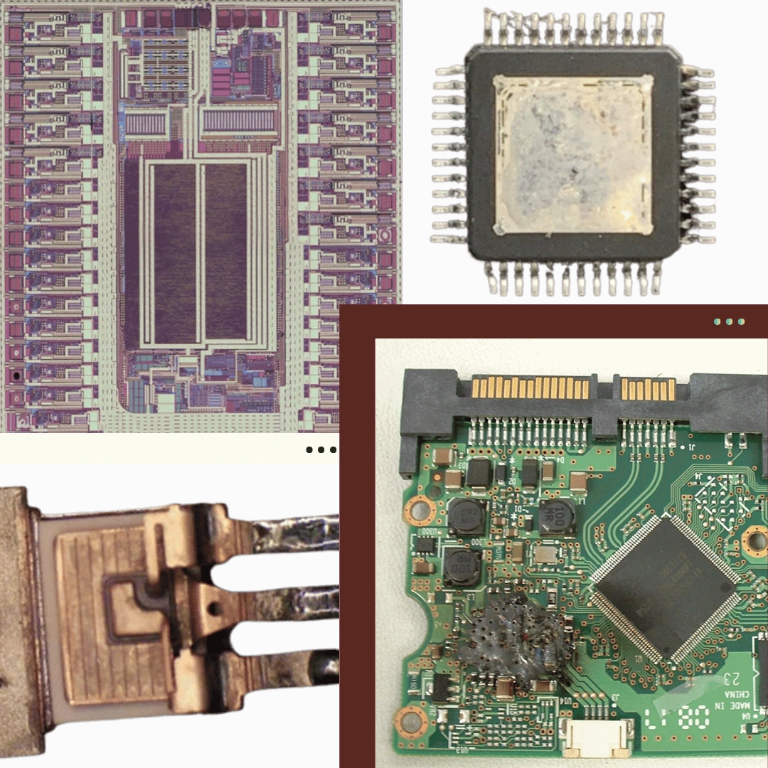Electrical Over-Stress (EOS) or ESD failure analysis in IC PCB's
