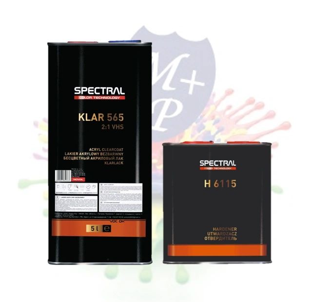 Novol Spectral KLAR 565-00 VHS Lacquer with Standard Hardener H6115 - 7 ...
