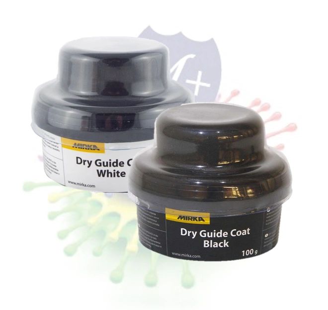 Mirka 100g Black Dry Guide Coat Power & 100g White Dry Coat Powder ...