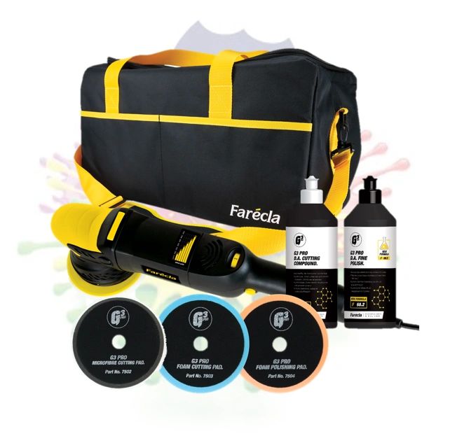 Farecla Dual Action Polishing Machine Kit D.A Compound D.A Polish ...