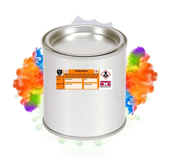 Cellulose Paint - Mixed to Your Colour Code - Choose Your Sheen + Quantity