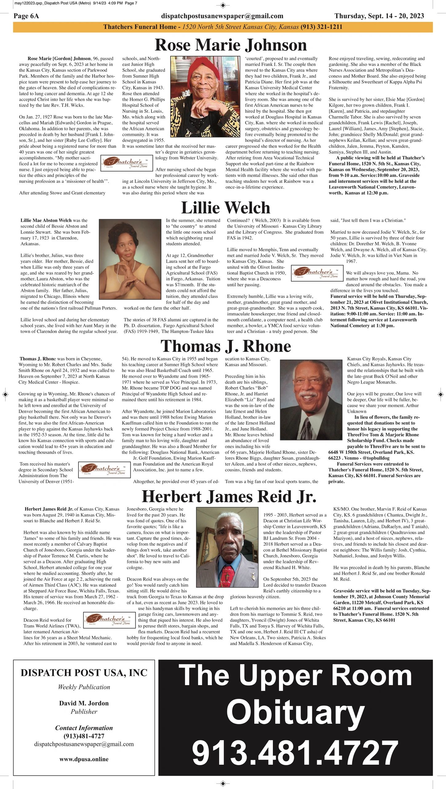 Newspapers and Magazines - Dispatch Post USA