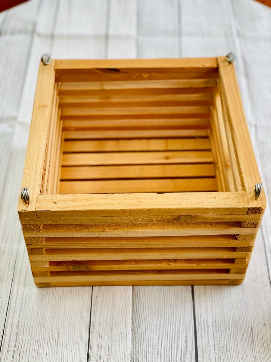 12" Western Cedar Orchid Box