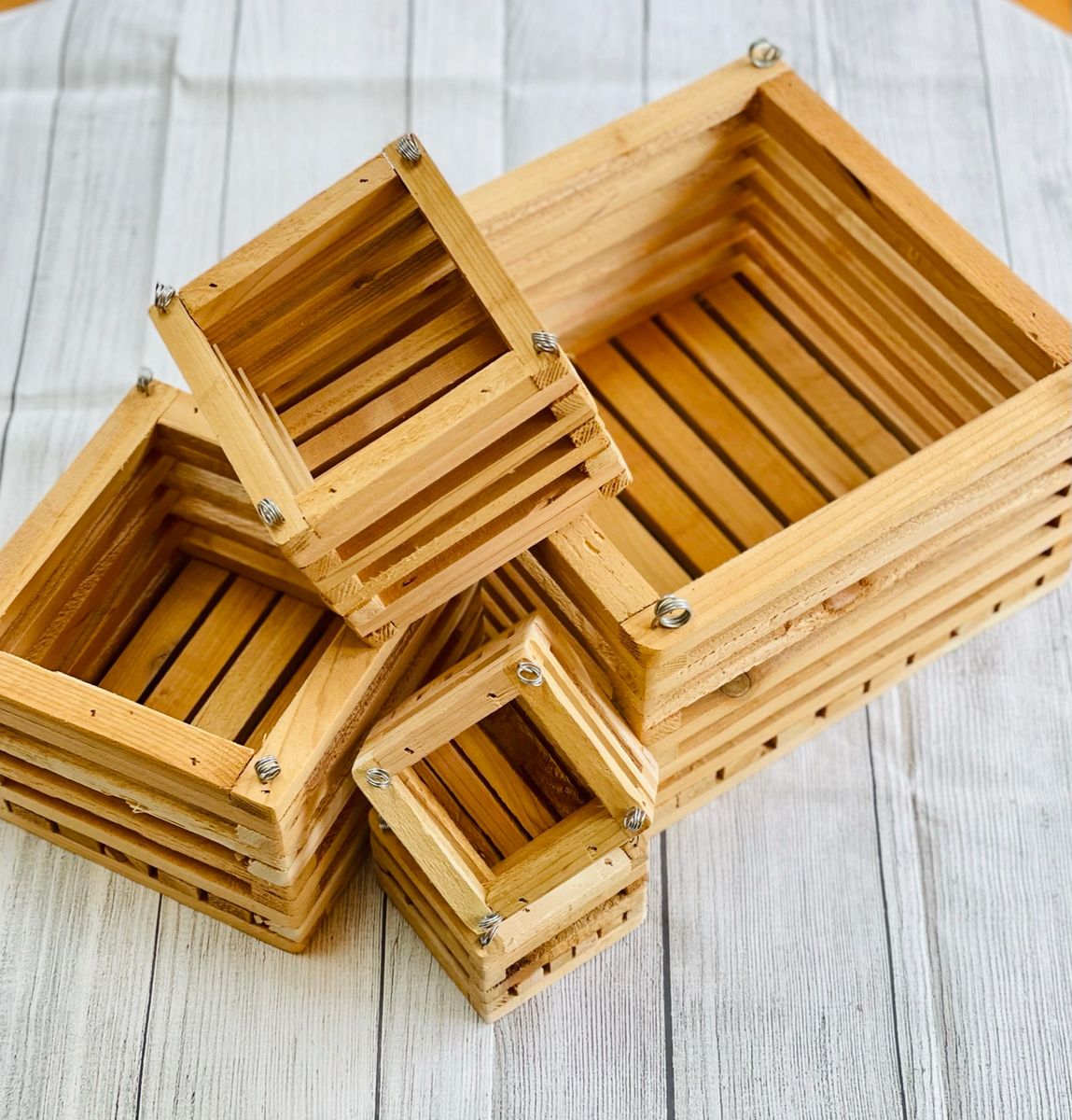 6" Western Cedar Orchid Box