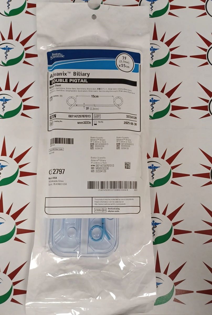 BOSTON SCIENTIFIC 3223 ADVANIX Biliary Double Pigtail Stent 7Fr x 15cm ...