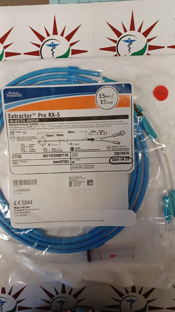 Boston Scientific 4732 Extractor Pro RX-S Injects Above Retrieval ...