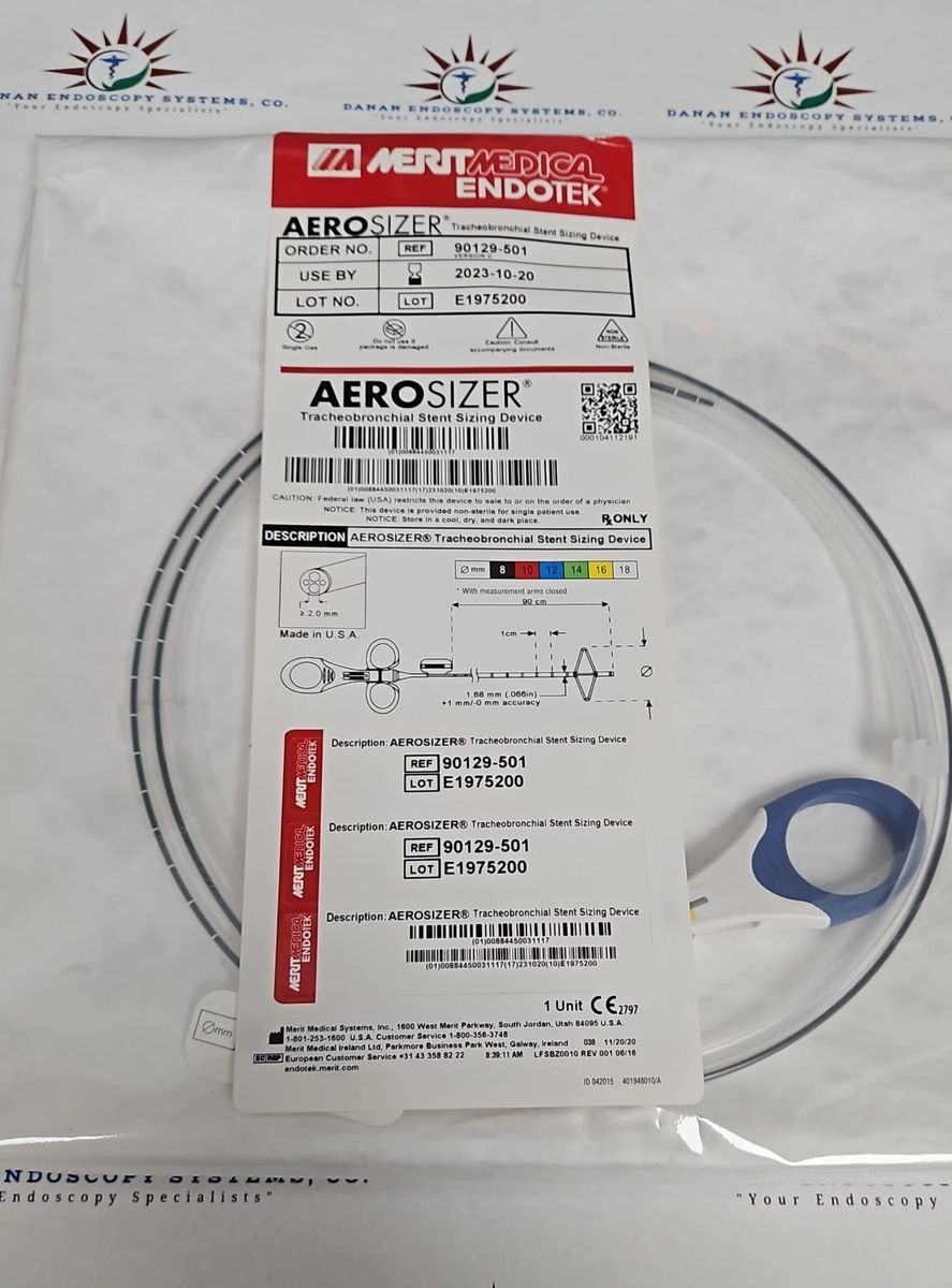 Merit Medical 90129-501 AEROSIZER Tracheobronchial Stent Sizing Device ...