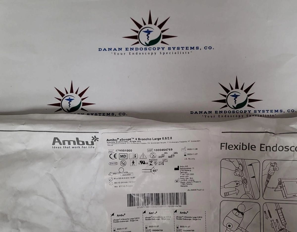 Ambu 478001000 aScope 4 Broncho Large 5.8/2.8 (X)