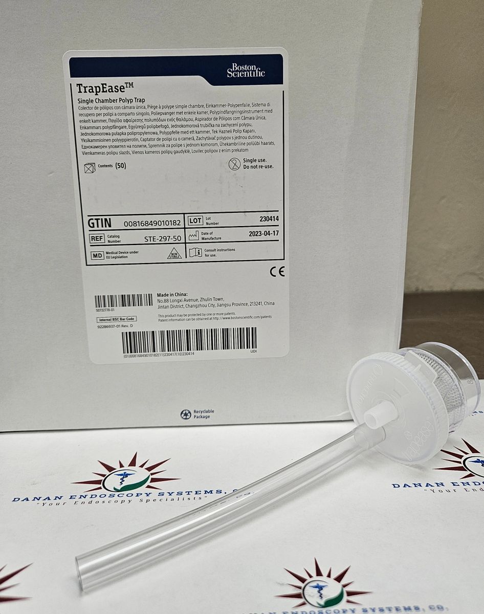 Boston Scientific STE-297-50 TrapEase Single Chamber Polyp Trap/Box of 50