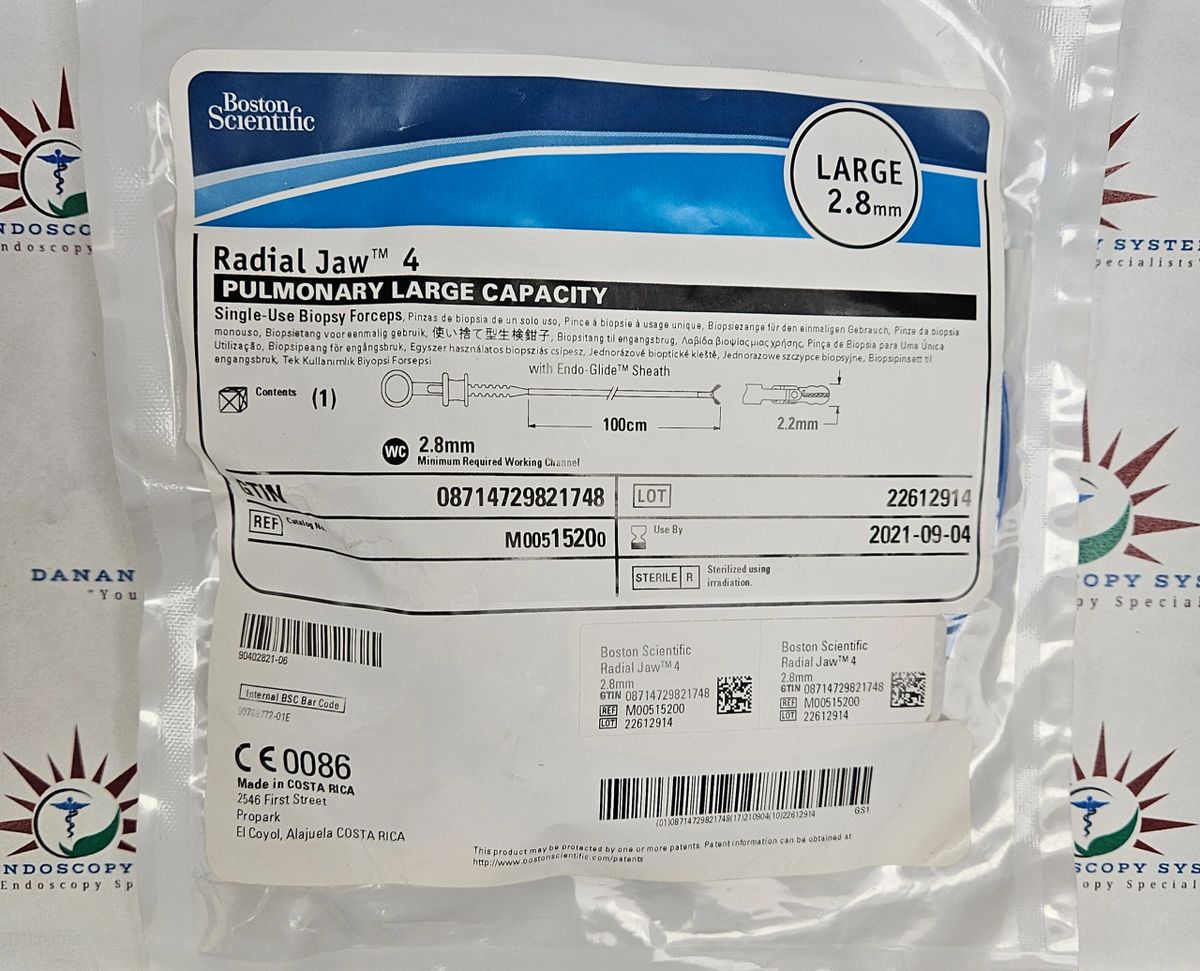 BOSTON SCIENTIFIC 1520 Radial Jaw 4 PULMONARY Standard Capacity w ...