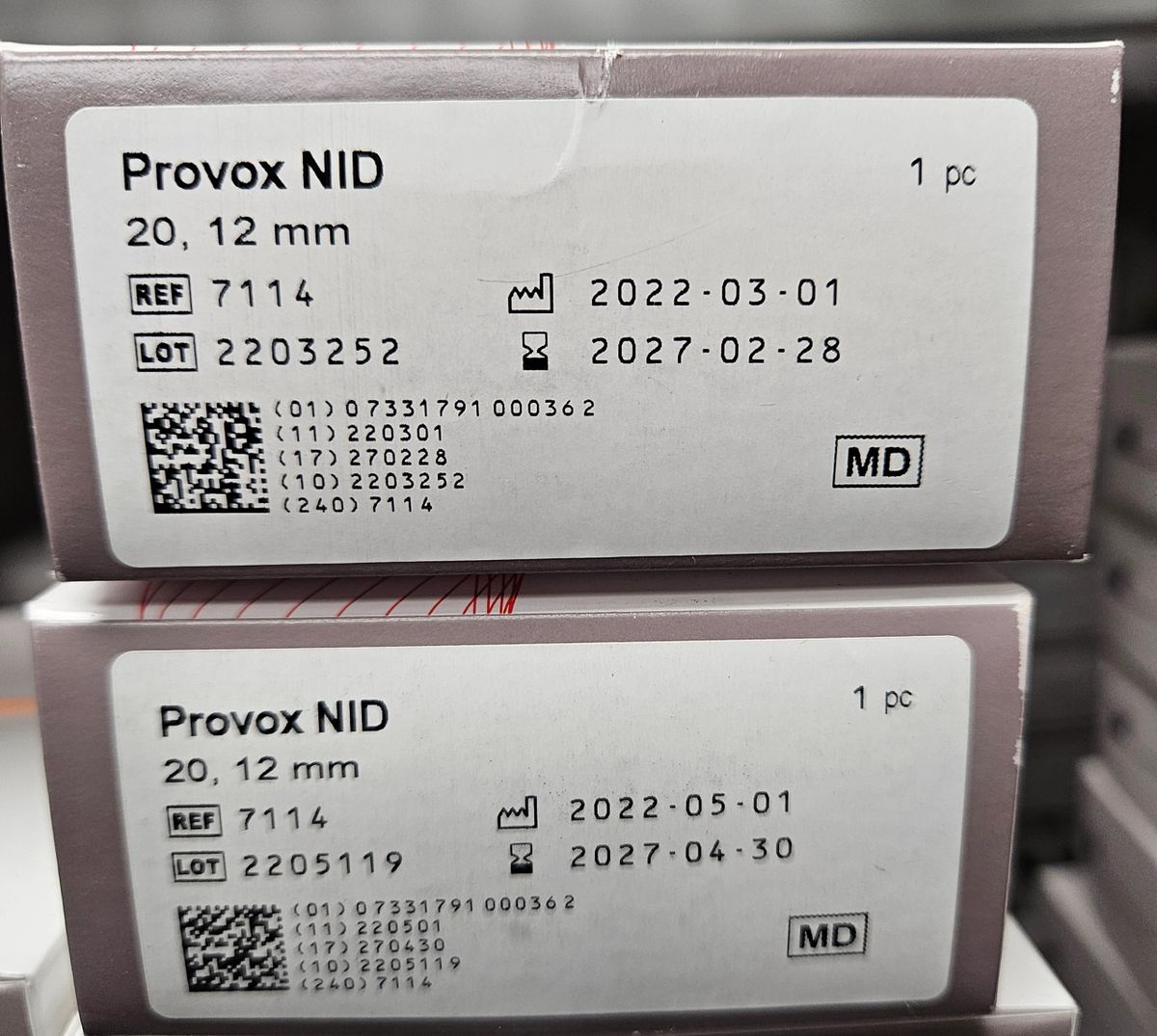 ATOS MEDICAL 7114 Provox NiD Voice Prosthesis 20, 12mm (In Date)
