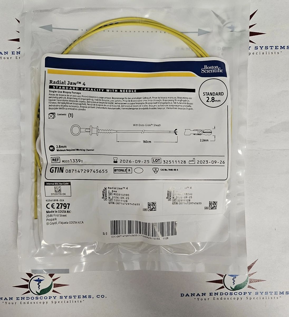 Boston Scientific 1339 Single Use Biopsy Forceps with needle Radial Jaw ...