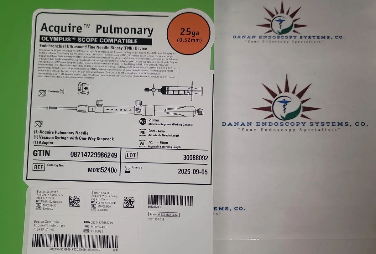 Boston Scientific 5240 Acquire Pulmonary Endobronchial Ultrasound Fine ...
