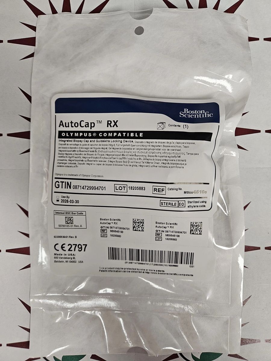 Boston Scientific 4510 Autocap RX Olympus Compatible Integrated Biopsy ...
