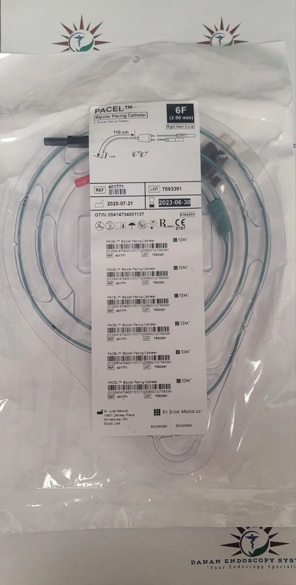 St. Jude Medical 401771 PACEL Bipolar Pacing Catheter 6F X 110cm (2.00 ...