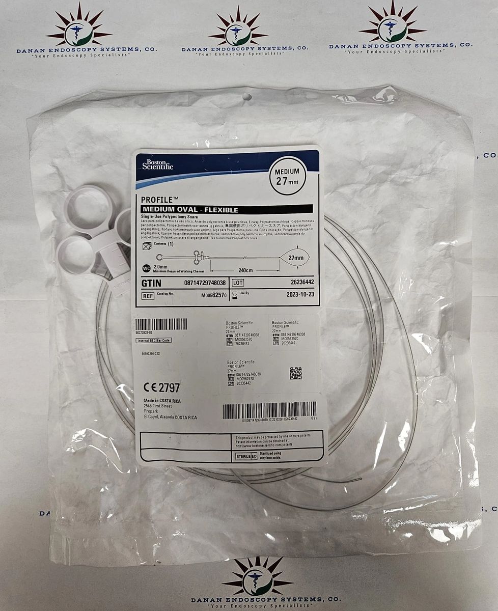 Boston Scientific 6257 PROFILE Medium Oval Flexible Polypectomy Snare ...