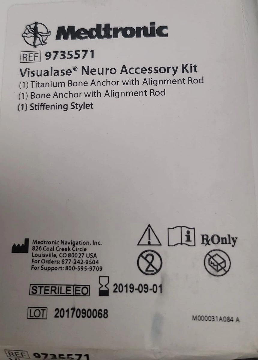 MEDTRONIC 9735571 Visualase Neuro Accessory Kit (X)