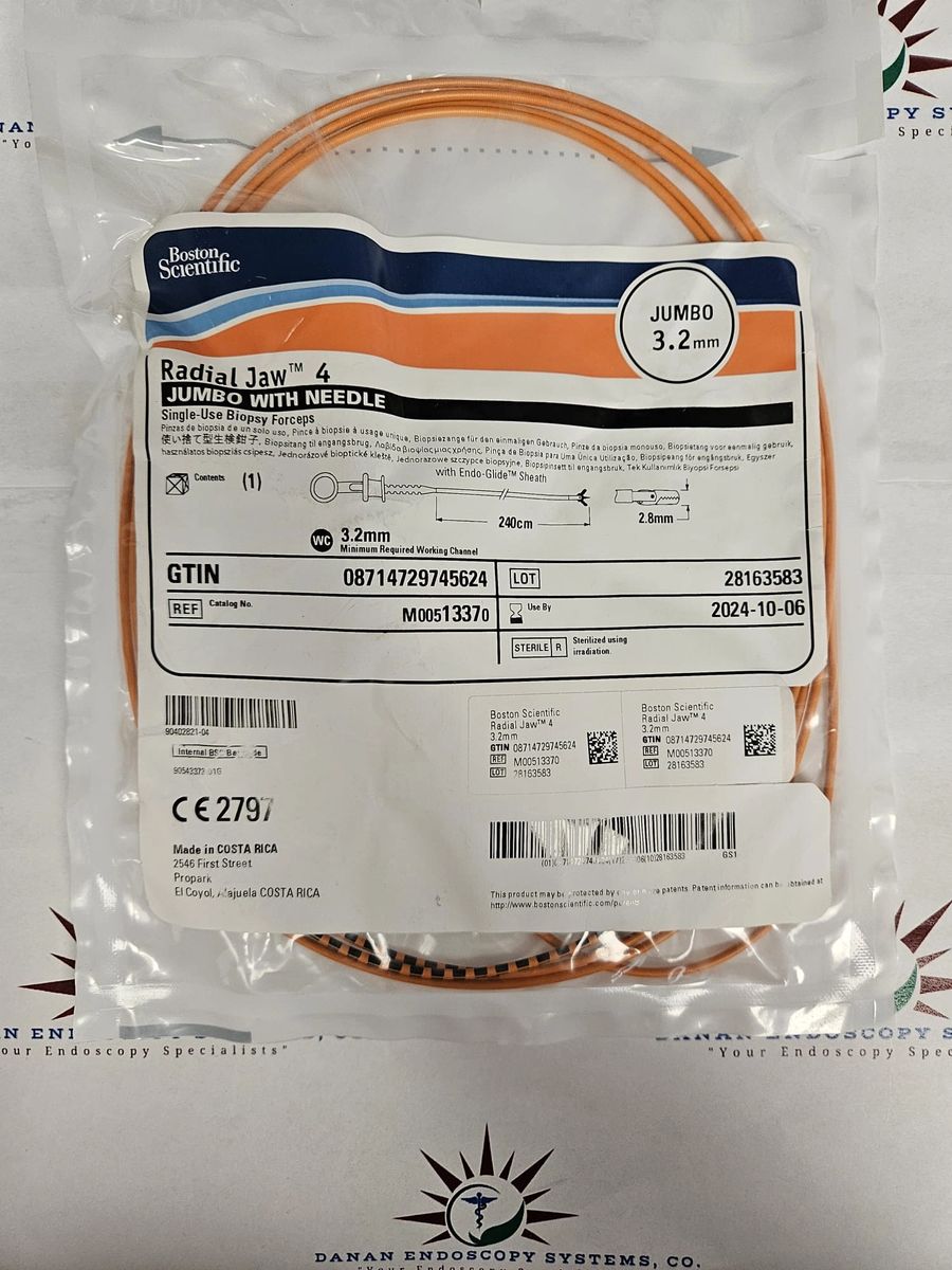 Boston Scientific 1337 Single Use Biopsy Forceps with needle Radial Jaw ...