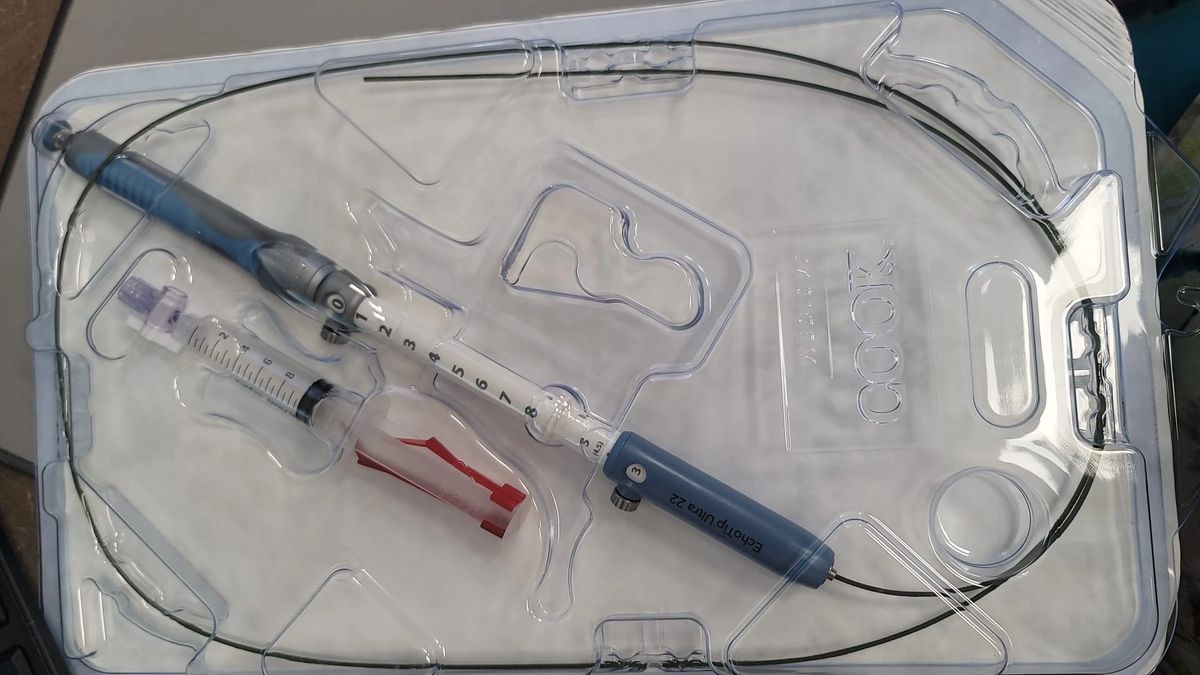 Cook Medical G31521 echotip ultra FNA Ultrasound Needle 22Ga x 0-8cm (X)