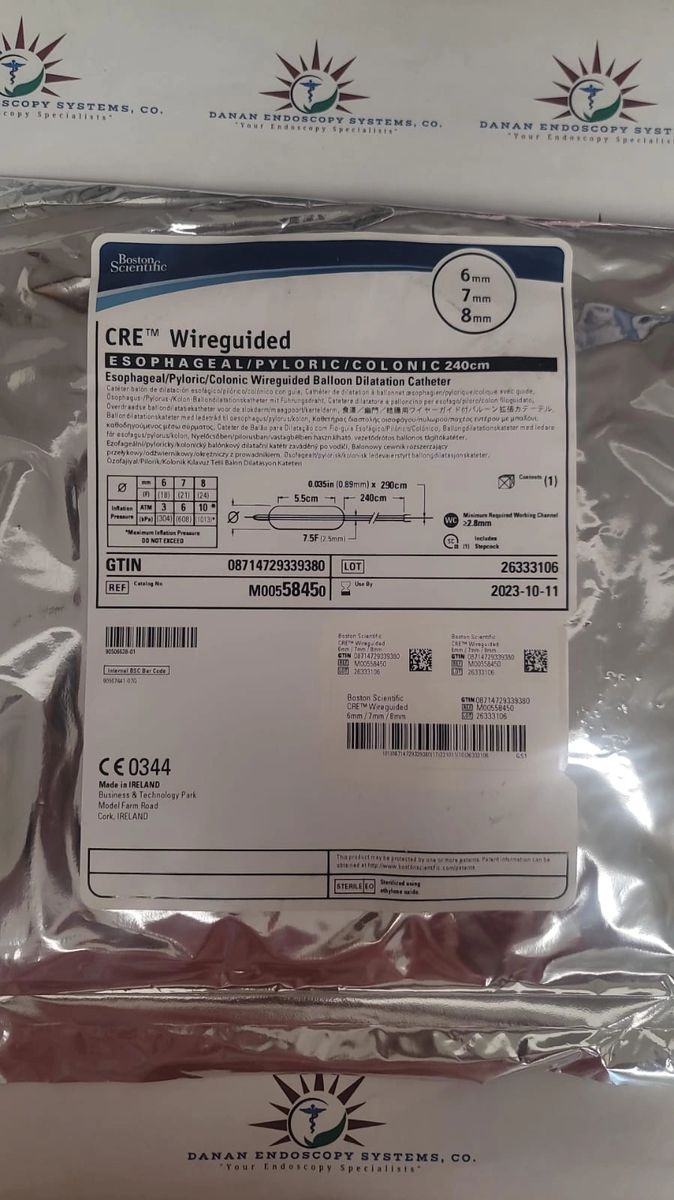 Boston Scientific 5845 CRE Wireguided Esophageal/Pyloric/Colonic ...