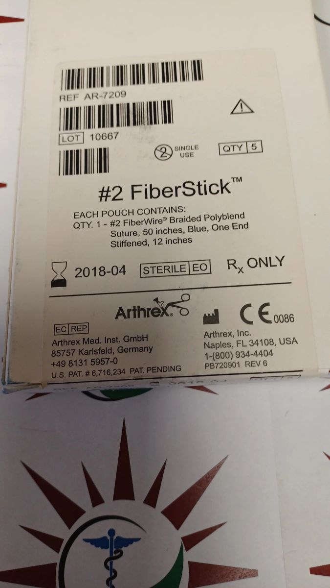 Arthrex AR-7209 #2 Fiberstick Braided Polyblend Suture (X)