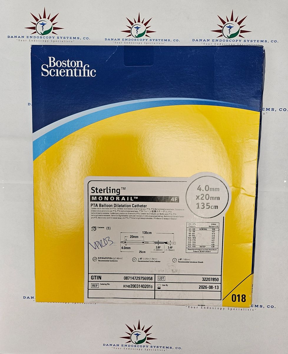 BOSTON SCIENTIFIC 39031-40201 Sterling MONORAIL Balloon Catheter, 4.0 ...