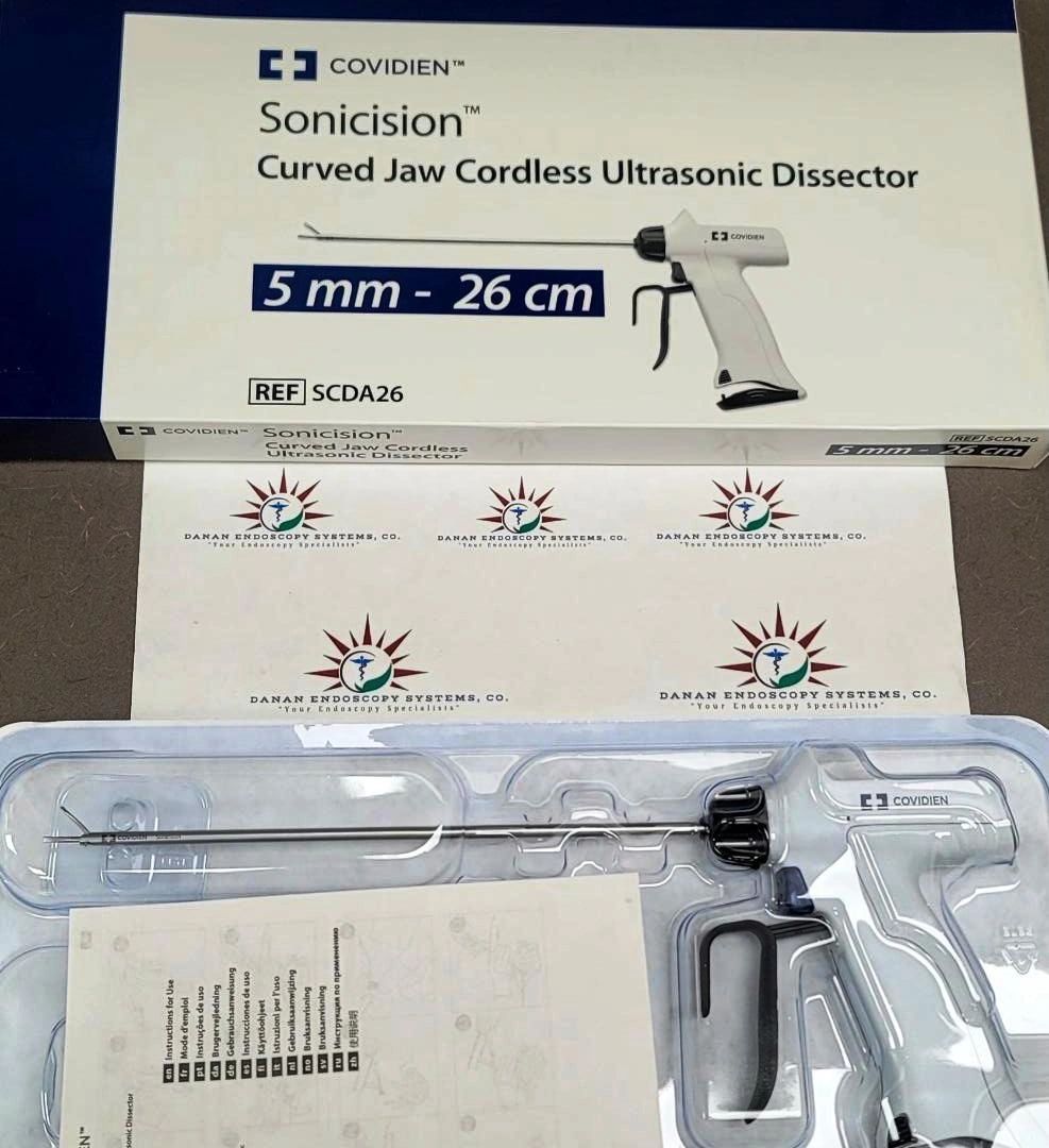 COVIDIEN SCDA26 SONICISION (5MM X 26CM) CORDLESS ULTRASONIC DISSECTOR ...