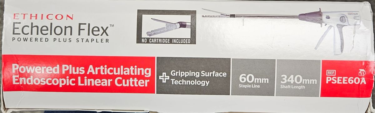 ETHICON PSEE60A Echelon Flex Powered Plus Stapler, 60mm Size, 340mm ...