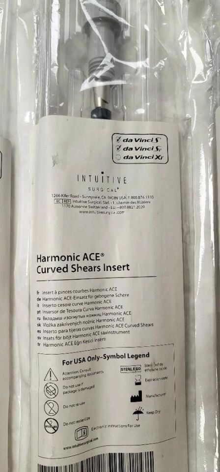 INTUITIVE SURGICAL 400272 Harmonic ACE da Vinci S Curved Shears Insert (X)