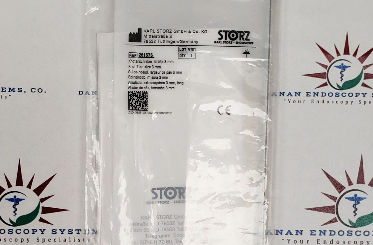 KARL STORZ 26167S EXTRACORPOREAL KNOT TIER BIPOLAR INSTRUMENT 3mm x ...