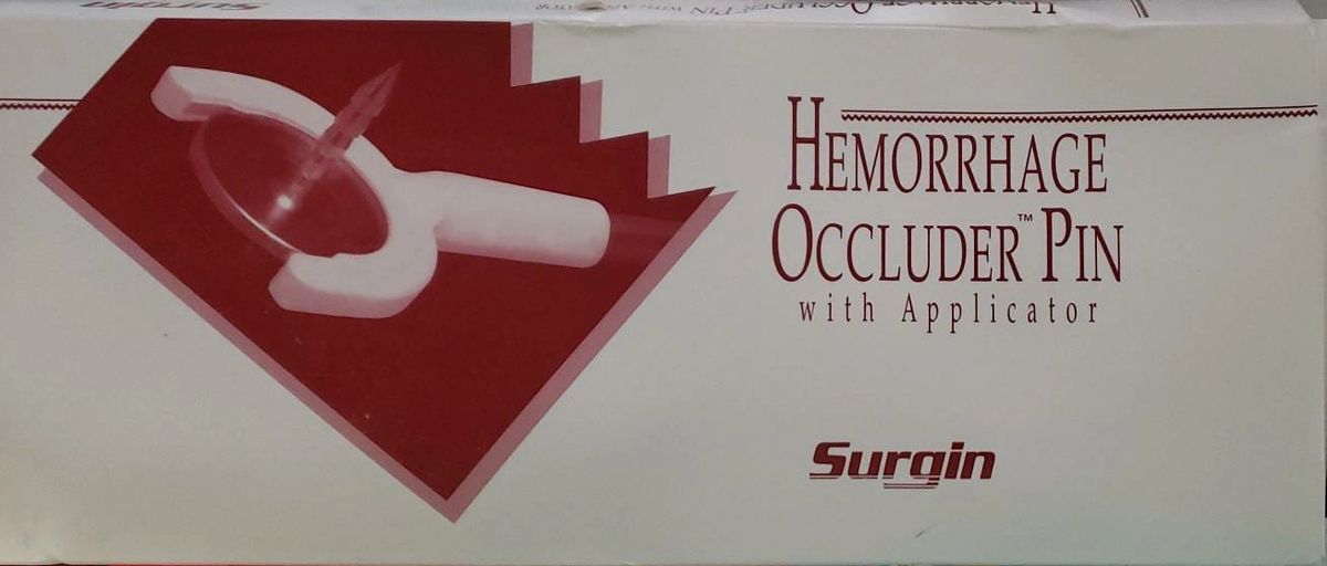 Surgin Hemmorrhage Occluder Pin CR1007