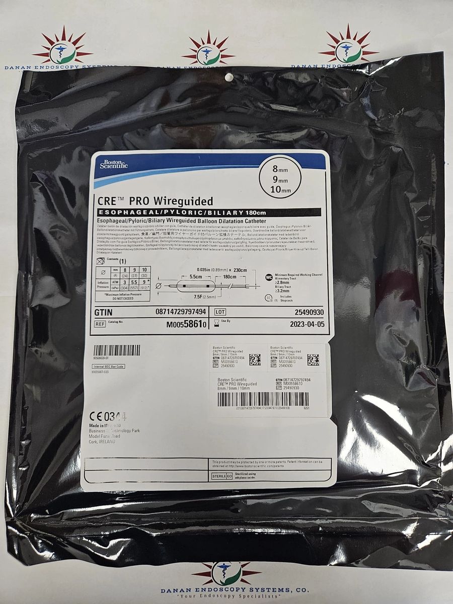 Boston scientific 5861 CRE Wireguided Balloon Esophageal/Pyloric ...