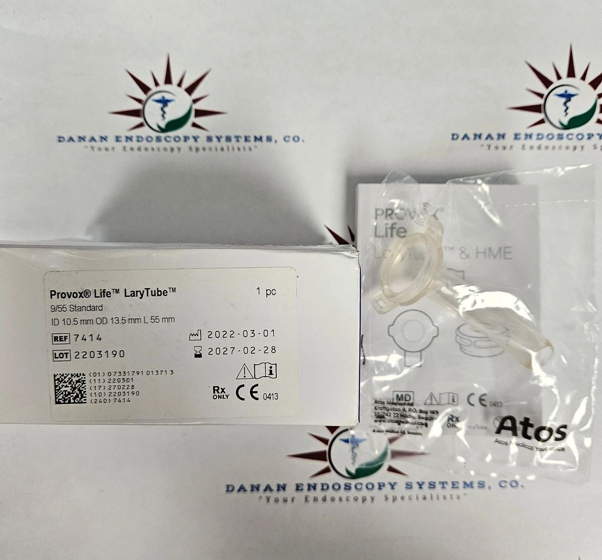ATOS MEDICAL 7414 Provox Life LaryTube 9/55 Standard,10.05 mm, IN-DATE