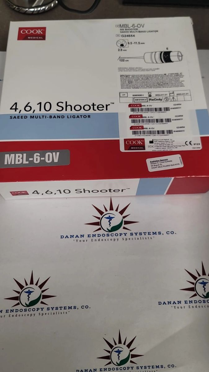 Cook Medical G24654 SAEED MULTI-BAND LIGATOR 4,6,10 Shooter (MBL-6-OV) (X)