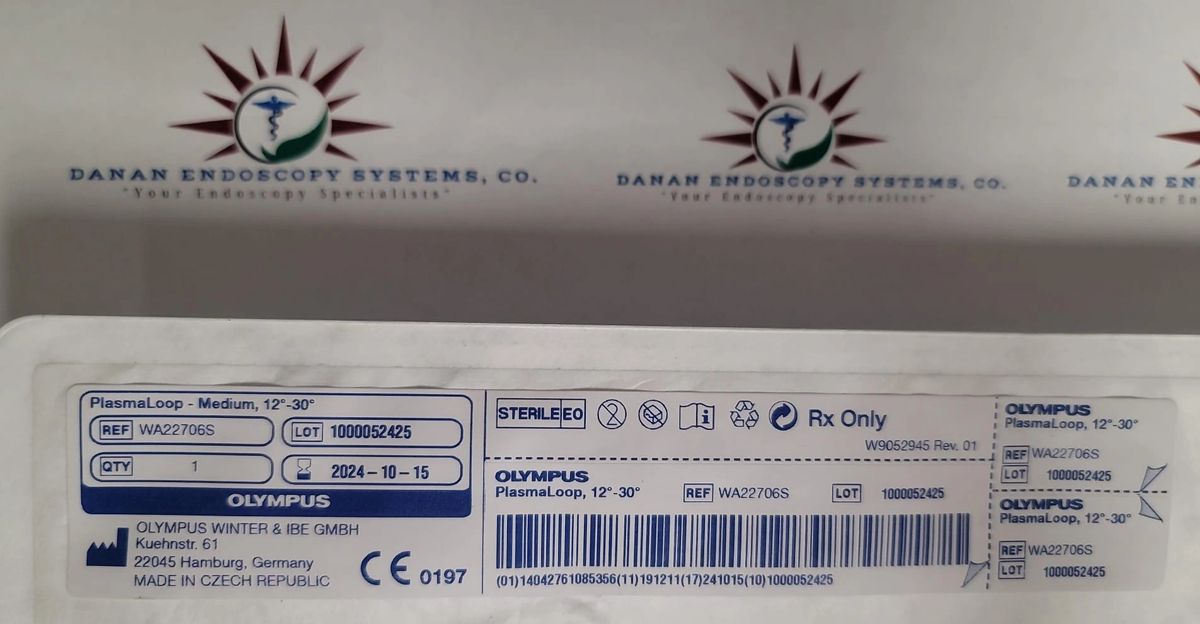 Olympus WA22706S HF-Resection Electrode PlasmaLoop 24Fr. 12°~30° (X)