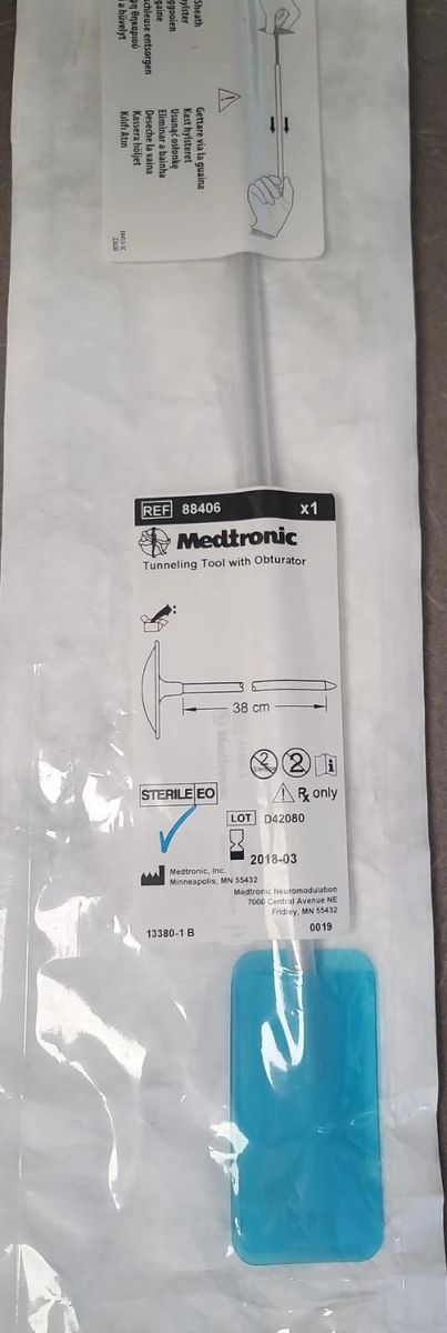 MEDTRONIC 88406 TUNNELING TOOL WITH OBTURATOR (X)