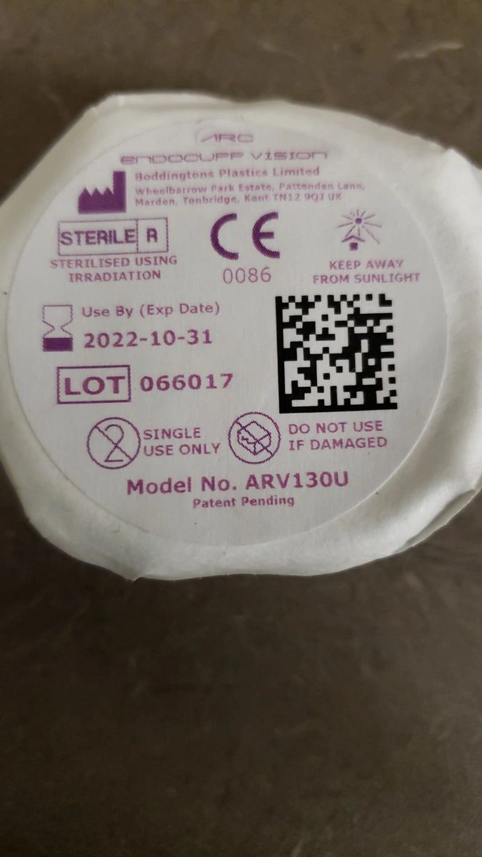 OLYMPUS ARC ENDOCUFF VISION ARV130U Small Purple 10.4 (X)