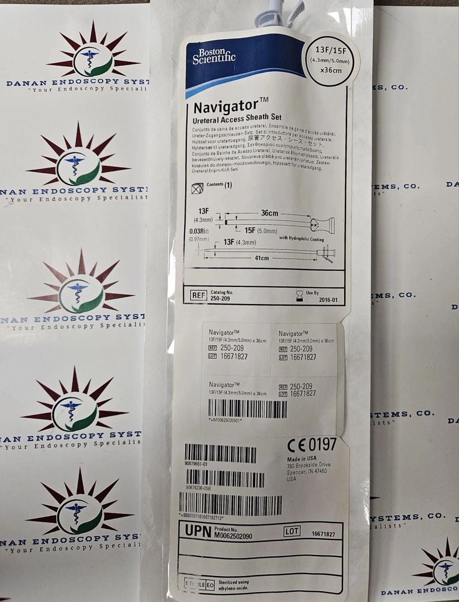 Boston Scientific 250-209 Navigator Ureteral Access Sheath Set 13F15F x ...