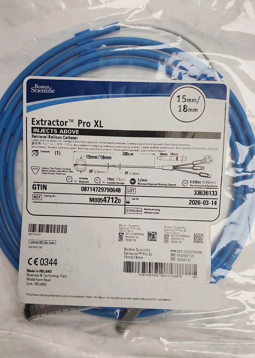 BOSTON SCIENTIFIC 4712 Extractor Pro XL OTW Retrieval Balloon Catheter ...