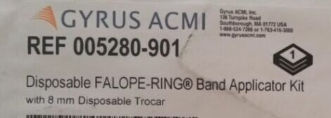GYRUS 005280-901 Disposable Falope-Ring Band Applicator Kit With 8mm ...