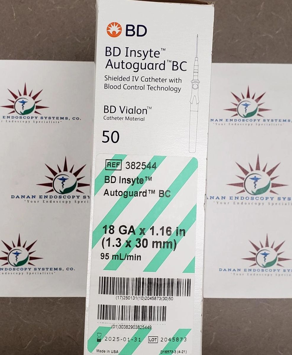 BD 382544 INSYTE AUTOGUARD BC SHIELDED IV CATHETER WITH BLOOD CONTROL ...