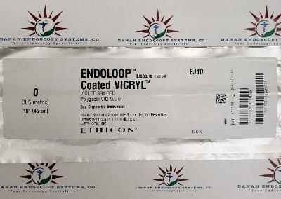 ETHICON ENDOLOOP EJ10 Ligature with Coated VICRYL 18" (45cm) (IN DATE!)
