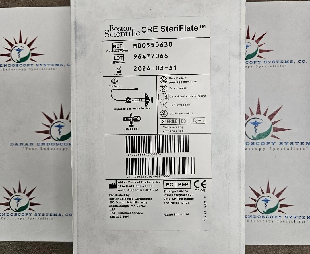 Boston Scientific M00550630 CRE SteriFlate Disposable Inflation Device ...