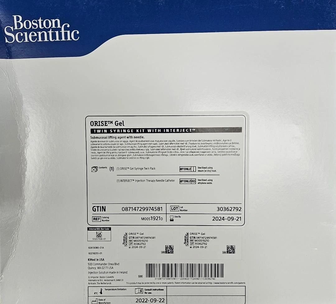 BOSTON SCIENTIFIC 1921 ORISE TWIN SYRINGE KIT W/INTERJECT Gel ...