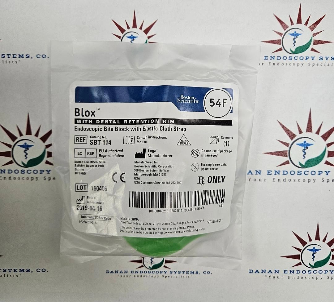 Boston Scientific SBT-114 Blox w/Dental Retention Rim Endoscopic Bite ...